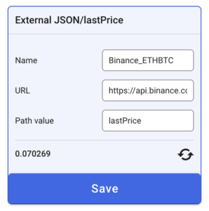 External JSON • Machinations.io