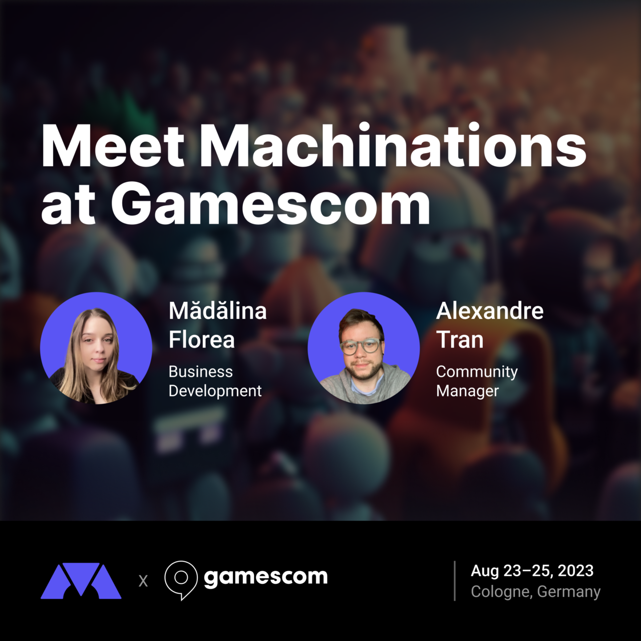 Gamescom 2023: Meet the Machinations Team • Machinations.io